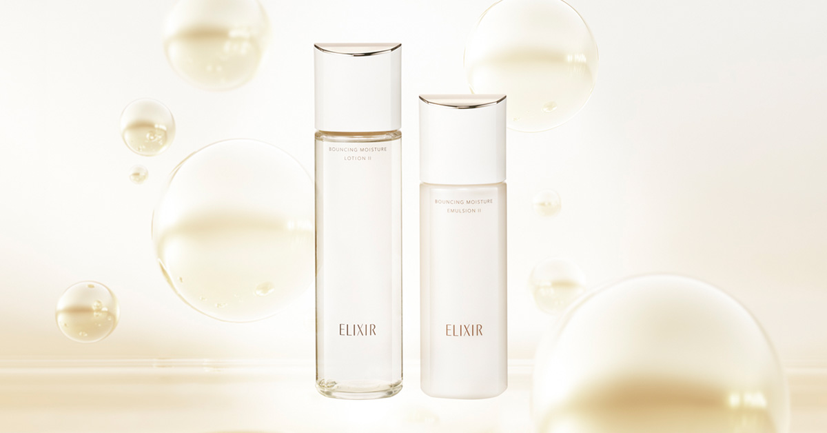 ELIXIR（エリクシール） | 美容のプロも力説する、美肌の近道は？化粧水と乳液ケアで“変わる”を実感 | MAQUIA ONLINE（マキアオンライン）