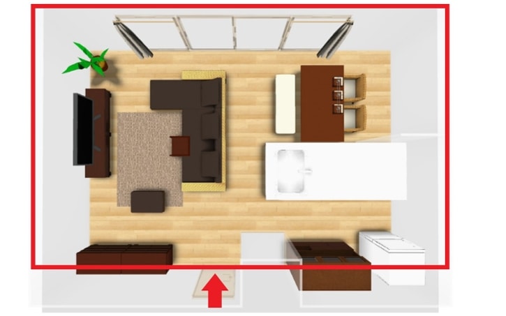 【実例付き】16畳LDKで快適なリビングを叶えるレイアウト術～縦長・横長・正方形LDK16畳～ | a.flat 風が運ぶ、自然の贈りもの - 目黒通り・新宿・大阪梅田(グランフロント北館)