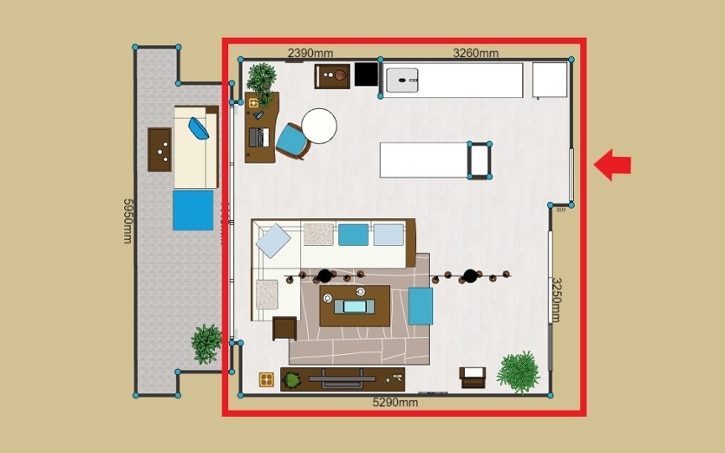 【実例付き】18畳LDKのリビングで広く快適に暮らすレイアウト術～縦長・横長・正方形LDK18畳～ | a.flat 風が運ぶ、自然の贈りもの - 目黒通り・新宿・大阪梅田(グランフロント北館)