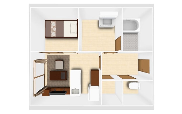 1DKでも住みやすいレイアウトとは？1LDKとの違いや一人暮らし向けのレイアウト例をご紹介 | a.flat 風が運ぶ、自然の贈りもの - 目黒通り・新宿・大阪梅田(グランフロント北館)