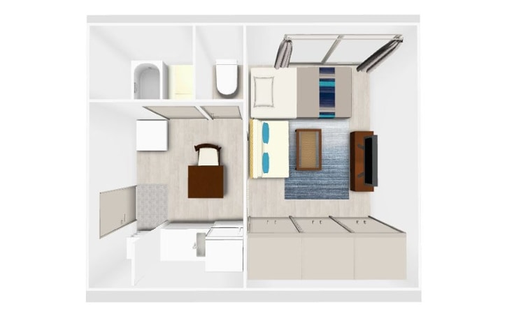 1DKでも住みやすいレイアウトとは？1LDKとの違いや一人暮らし向けのレイアウト例をご紹介 | a.flat 風が運ぶ、自然の贈りもの - 目黒通り・新宿・大阪梅田(グランフロント北館)