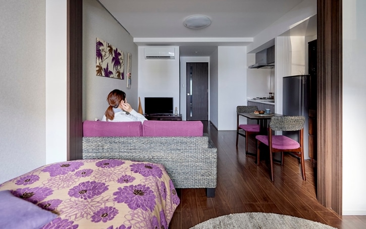 【1DKとは？】1LDKや1Kとの違いや一人暮らし・同棲を快適にするコツをレイアウト付きで解説 | a.flat 風が運ぶ、自然の贈りもの - 目黒通り・新宿・大阪梅田(グランフロント北館)