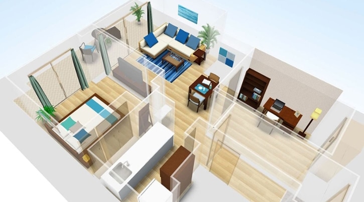 2LDKの家具配置は3Dシミュレーションが便利～レイアウトのコツを無料のシミュレーションサービスや利用事例と合わせてご紹介～ | a.flat 風が運ぶ、自然の贈りもの - 目黒通り・新宿 ...