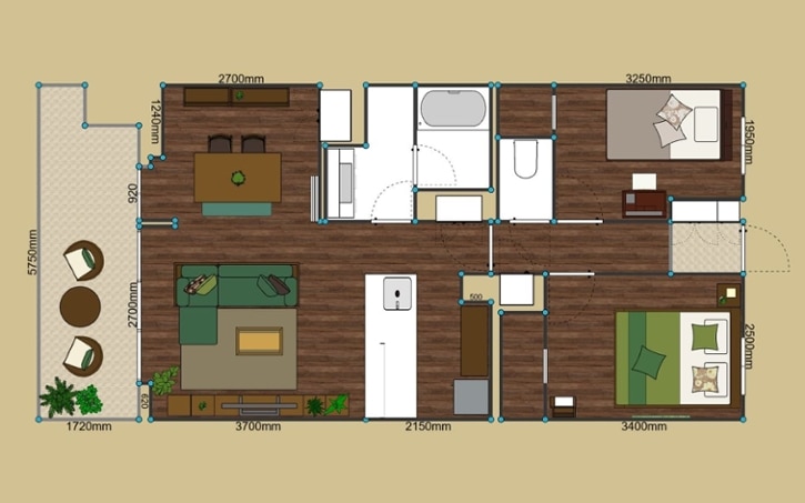 【インテリア実例】目黒川沿いの自然を取り入れたグリーンの3LDKコーディネート | a.flat 風が運ぶ、自然の贈りもの - 目黒通り・新宿・大阪梅田(グランフロント北館)