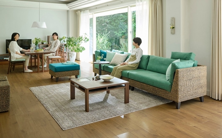 【20畳のリビング・LDK実例】広い空間を活かしたレイアウト＆コーディネートのポイント | a.flat 風が運ぶ、自然の贈りもの - 目黒通り・新宿・大阪梅田(グランフロント北館)