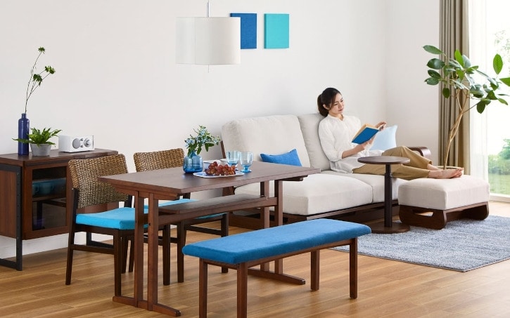 10畳リビングダイニングのおしゃれなレイアウト実例集～LD10畳の配置テクニック&おすすめ家具～ | a.flat 風が運ぶ、自然の贈りもの - 目黒通り・新宿・大阪梅田(グランフロント北館)