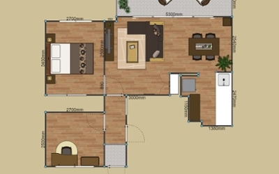 2LDKのレイアウト例・家具配置 ～二人暮らし・同棲で叶える理想のリビング・部屋～ | a.flat その暮らしに、アジアの風を - 目黒通り・新宿・大阪梅田(グランフロント北館)