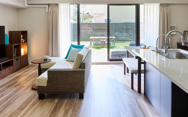 3LDKのレイアウト例・家具配置 ～3人・4人家族で豊かに暮らすリビング・部屋～ | a.flat 風が運ぶ、自然の贈りもの - 目黒通り・新宿・大阪梅田(グランフロント北館)