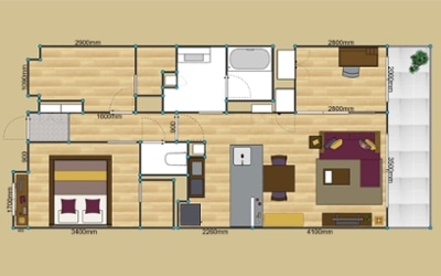 3LDKのレイアウト例・家具配置 ～3人・4人家族で豊かに暮らすリビング・部屋～ | a.flat その暮らしに、アジアの風を - 目黒通り・新宿・大阪梅田(グランフロント北館)