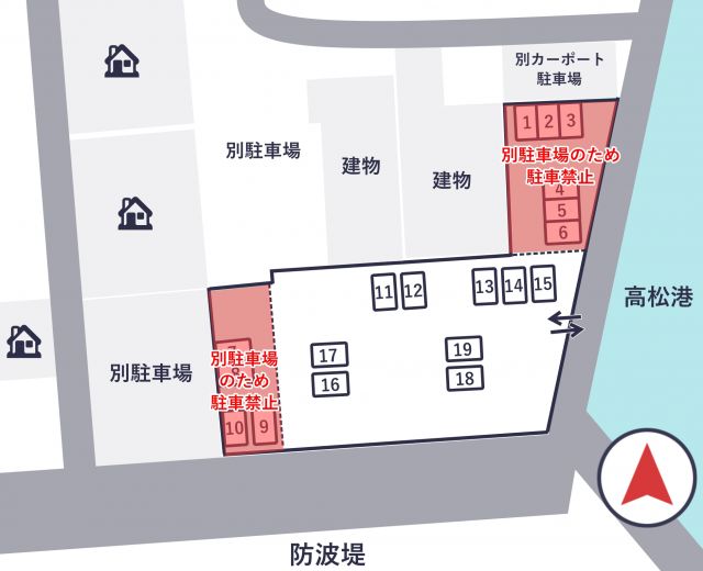 予約制】akippa 浜ノ町32-11駐車場【B】」(高松市-akippa-〒760-0011)の地図/アクセス/地点情報 - NAVITIME