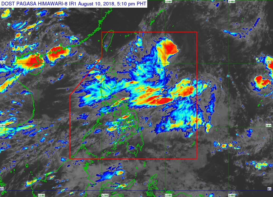 Orange rainfall alert hoisted over Cavite