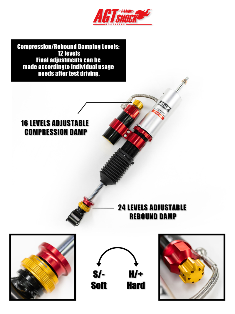 AGT-Shock, Coilovers, Coilovers factory, air suspension, 2-way ...