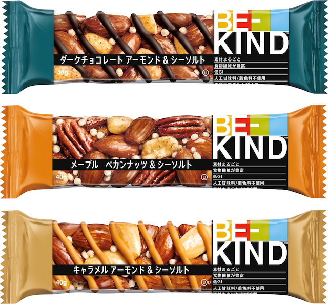 全米NO.1（※）のナッツバーブランド「BE-KIND(R)(ビーカインド(R)）」が日本初上陸！ | お食事ウェブマガジン「グルメノート」