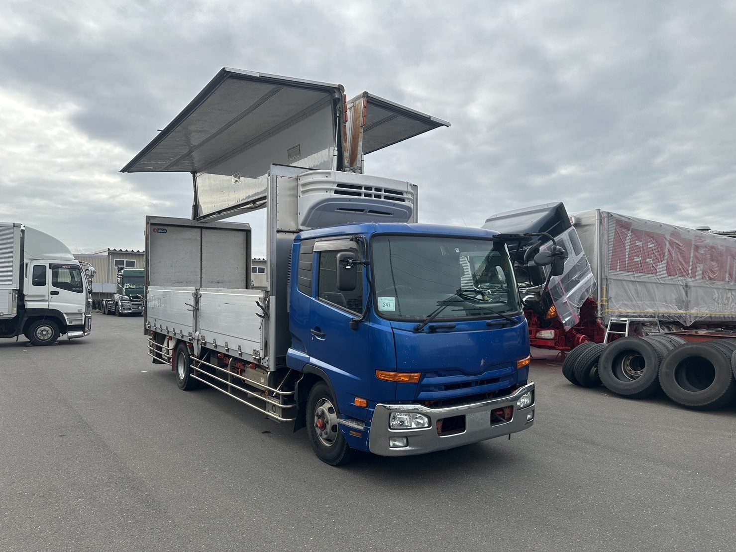 日産UD TKG-MK38C 冷凍ウイング・バン 平成26年5月 80.2万km[No.65]|中古トラックのKMTイノベーション