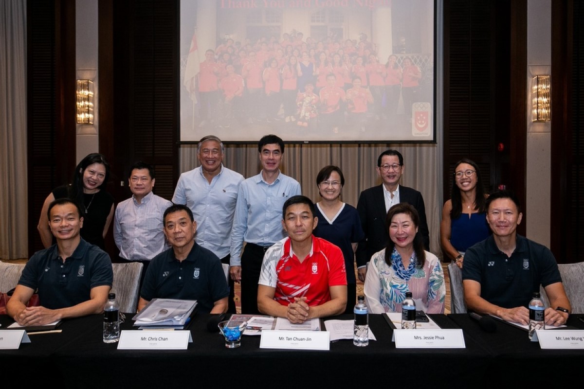 陳仁川（Tan Chuan-Jin）第 3 度連任新加坡國家奧會主席 - 中華奧林匹克委員會