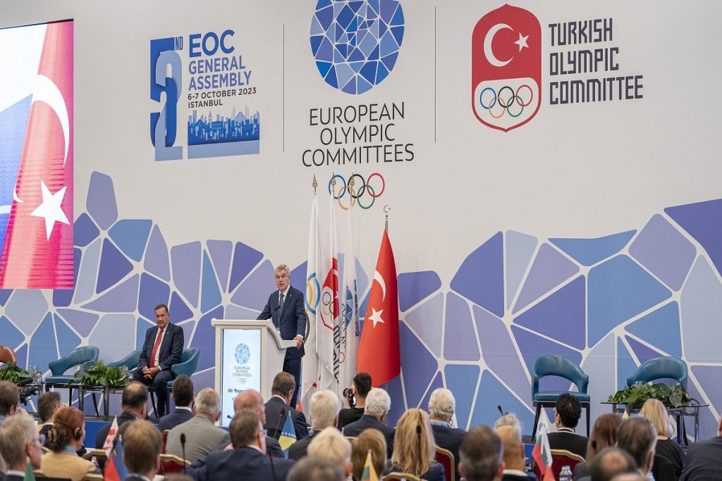 國際奧會（IOC）主席 Thomas Bach 重申俄羅斯及白俄羅斯選手參加 2024 巴黎奧運條件不容妥協 - 中華奧林匹克委員會