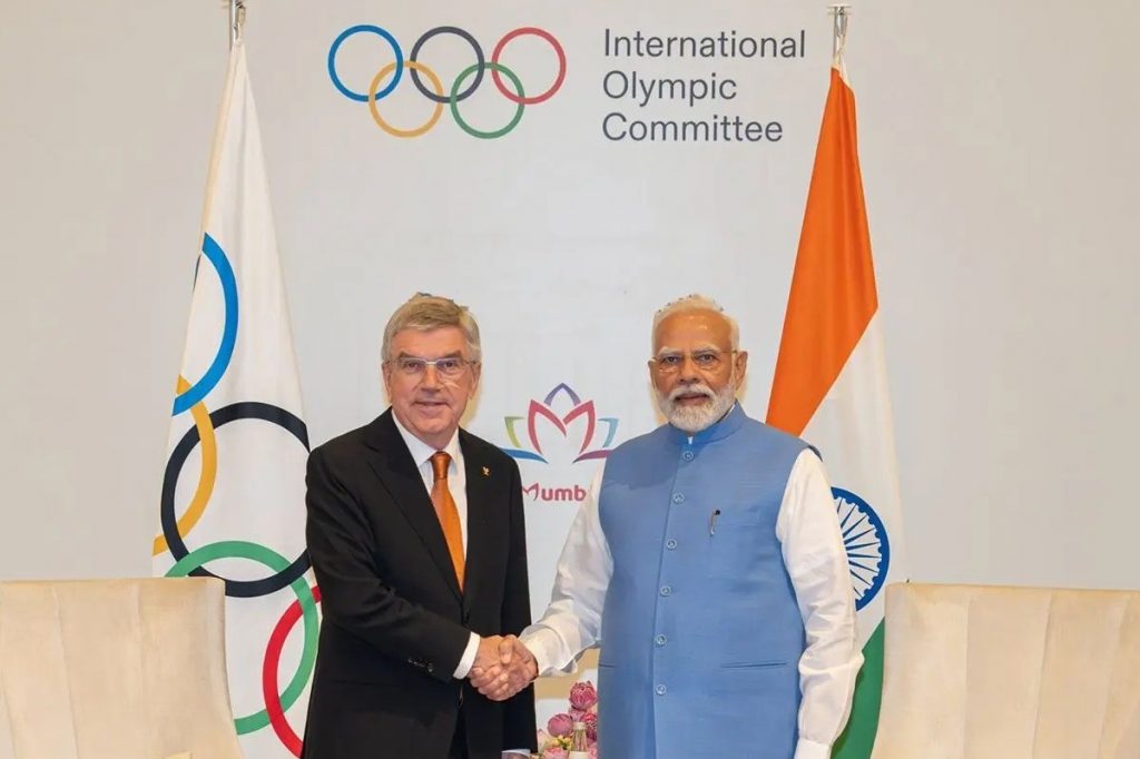 印度致函國際奧會（IOC）正式提出申辦 2036 年奧運會 - 中華奧林匹克委員會