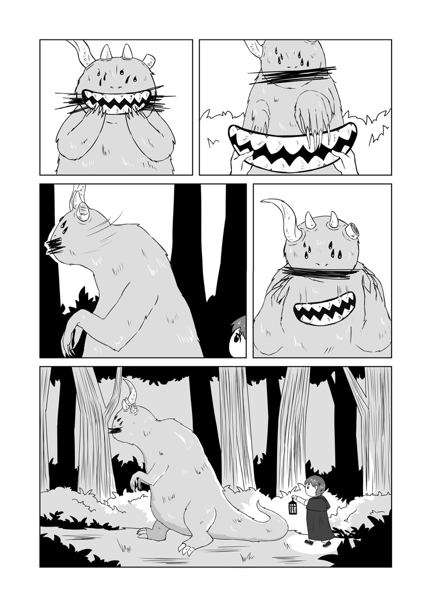 55895:A Monster's Missing Item | Silent Manga Audition