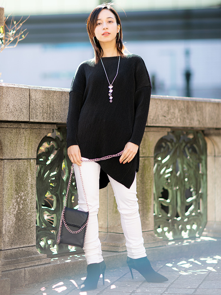 バイアスシャトル アシメントリーヘムライン プルオーバートップス｜SPECCHIO公式通販【スペッチオ オンラインショップ】