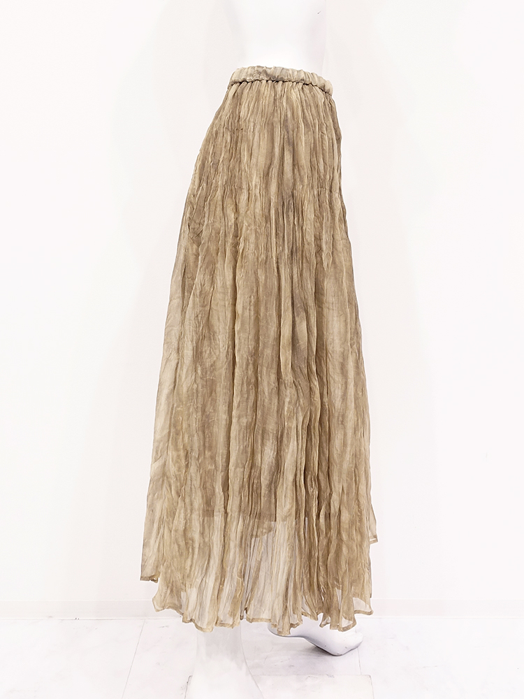 ハンドクラッシュプリーツシアースカート｜SPECCHIO公式通販【スペッチオ オンラインショップ】