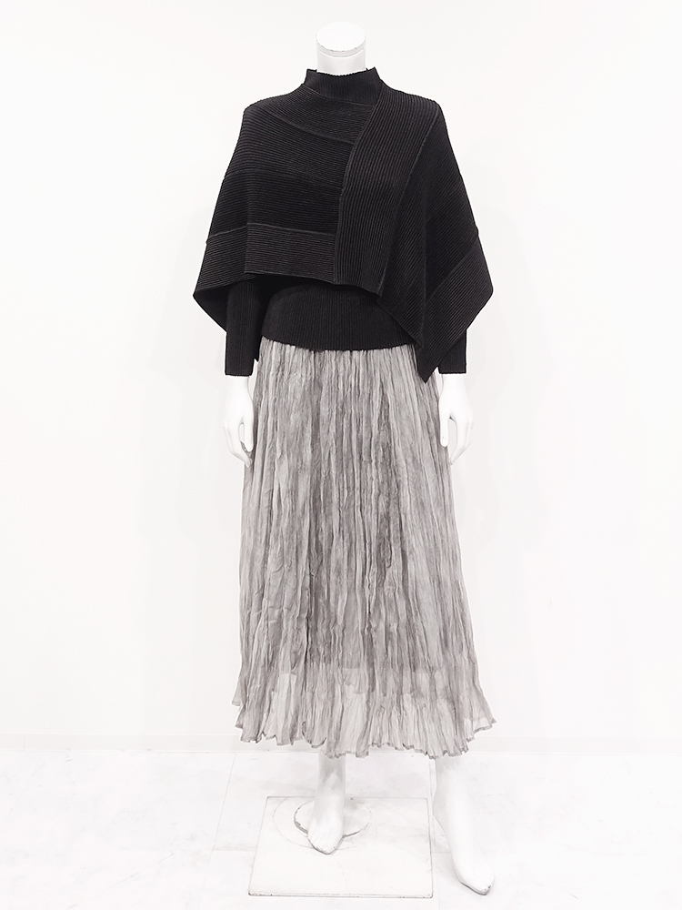 ハンドクラッシュプリーツシアースカート｜SPECCHIO公式通販【スペッチオ オンラインショップ】