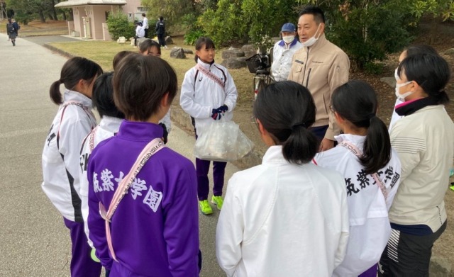 後援会副会長からの全国大会に向けた激励 | 高校｜陸上部（長距離） | 筑紫女学園中学校・高等学校 | Yellz（エールズ）