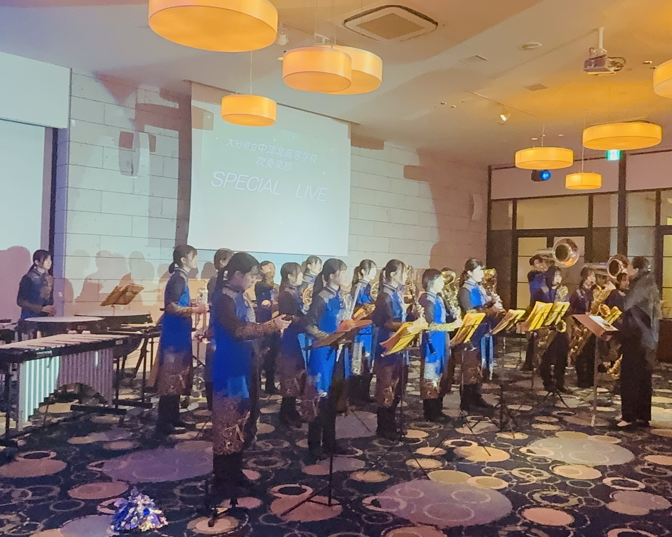 依頼演奏♩ | 吹奏楽部／NKB／マーチング | 大分県立中津北高等学校 | Yellz（エールズ）