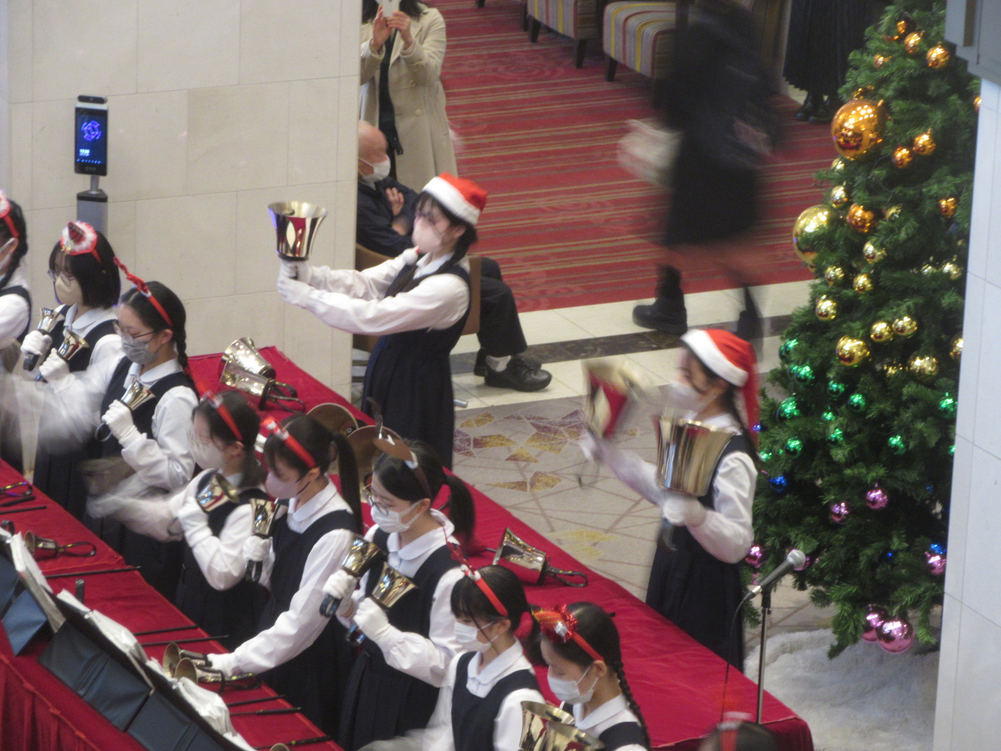 クリスマスコンサート開催しました！ | ハンドベル部（中学校・高校） | 福岡雙葉中学校・高等学校 | Yellz（エールズ）