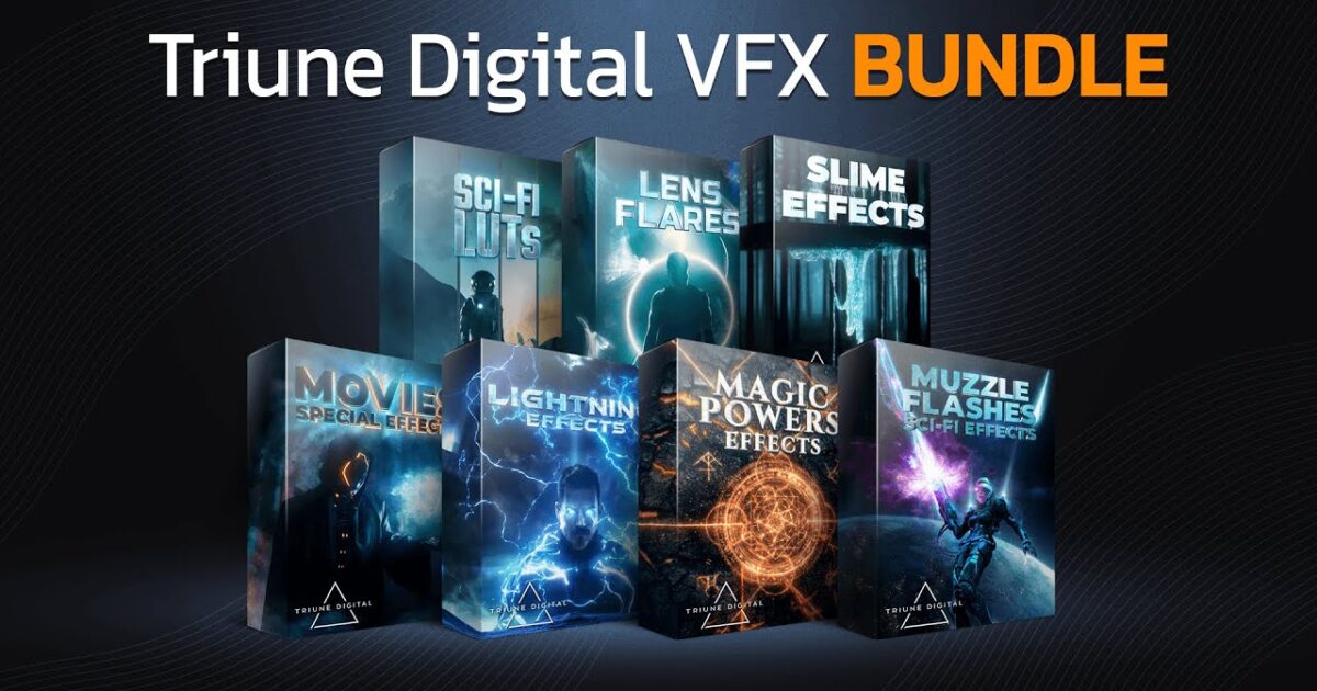AEJuice Triune Digital VFX Bundle - Flashback Japan Inc