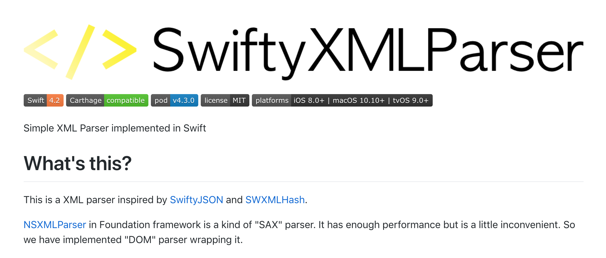 SwiftyXMLParser + Moya + RxSwift 使ってみた - まっせぎ blog