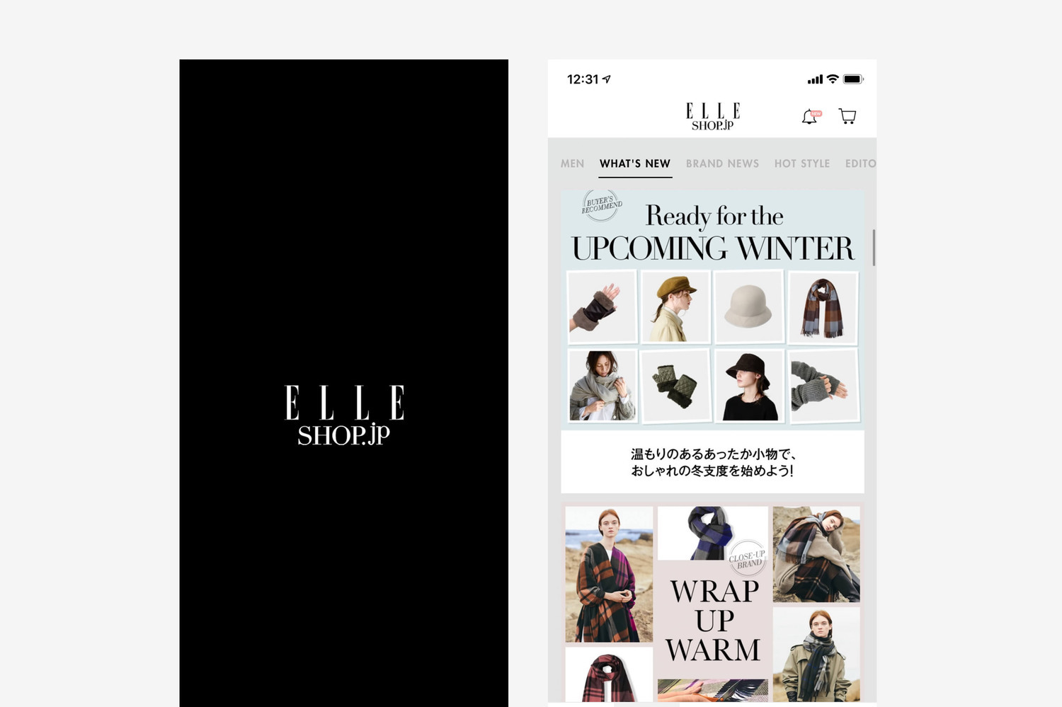ELLE SHOP App | HYGE Interface Inc.
