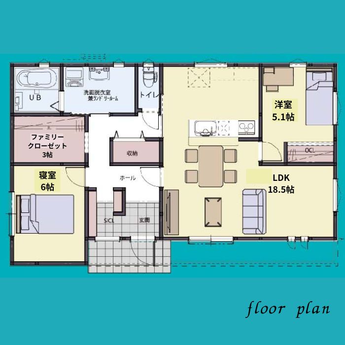 平屋24坪 2LDK モデルハウス見学会｜コスパのいい平屋！ - ユースタイルハウス 上村建設 | 蒲郡市の住宅イベント【くふうイエタテ】