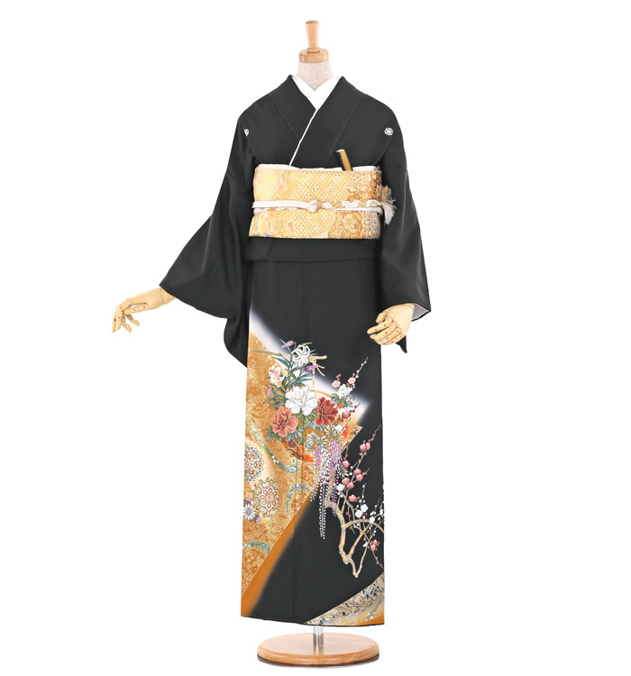 黒留袖 No.CA-0439-Lサイズの通販｜きもの365