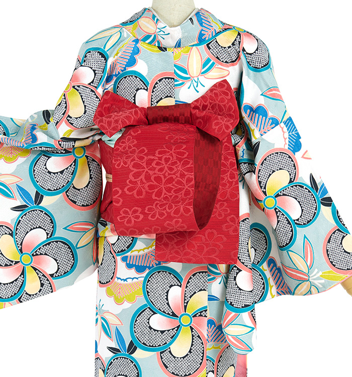 【仕立て上がり】Coucou Memoire 小紋 すぐに着られる洗える着物 Mサイズ No.5ZH-0637-02の通販｜きもの365