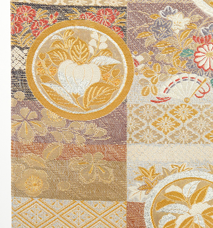 【仕立て上がり】正絹 袋帯 中古品 No.5ZH-1288-00の通販｜きもの365