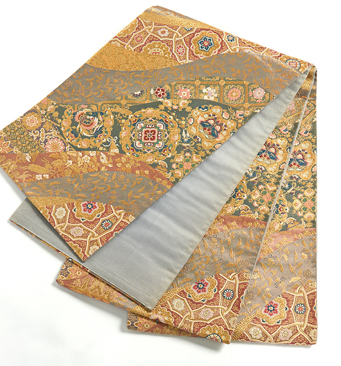 【仕立て上がり】正絹 袋帯 中古品 No.5ZH-1296-00の通販｜きもの365