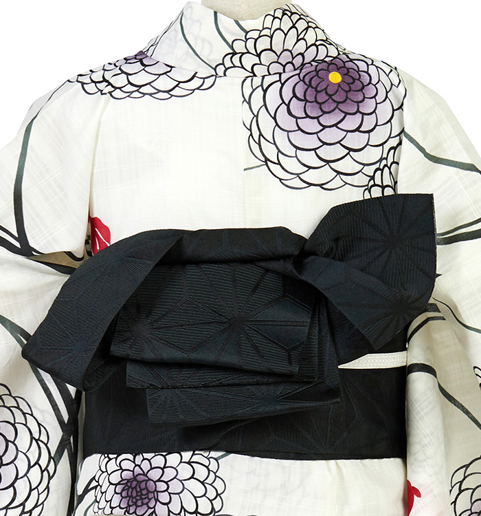 半巾帯 jouer ete couleur 浴衣帯～蛍～ No.5ZH-1483-40の通販｜きもの365