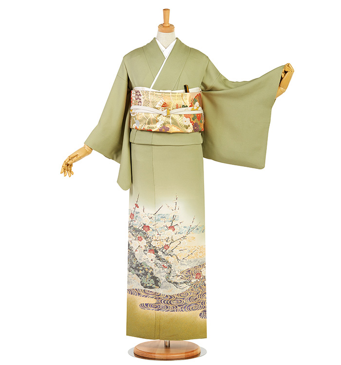 縫い取り 色留袖 No.DA-1315-Sサイズの通販｜きもの365