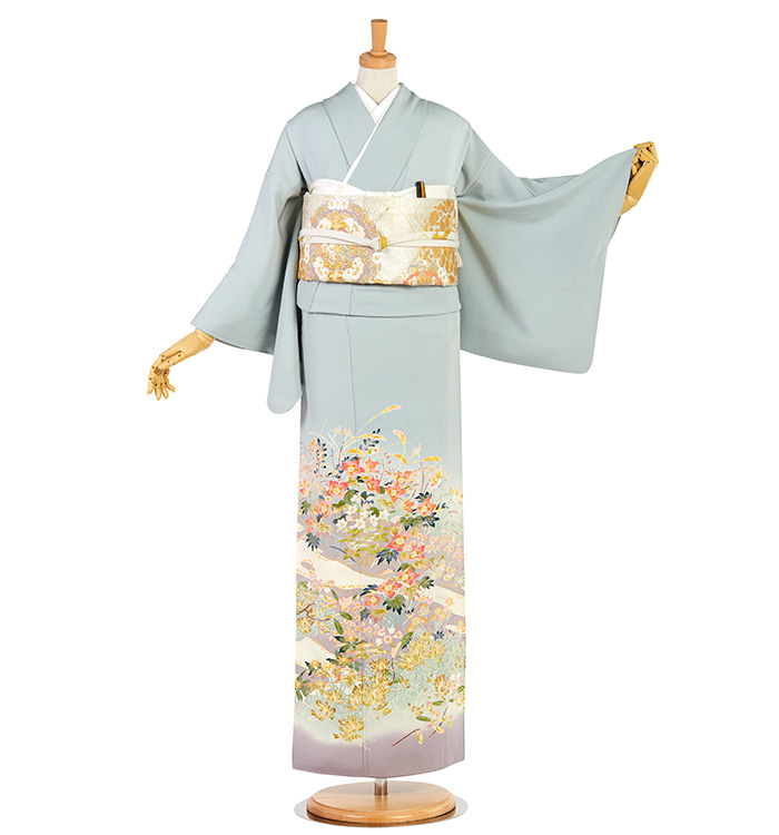 本加賀友禅 色留袖 No.DA-1389-Mサイズの通販｜きもの365