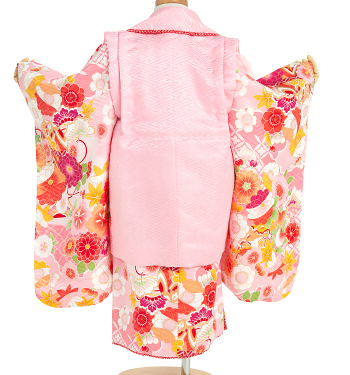 式部浪漫 七五三（子ども） 3歳女の子（専用小物付）No.JE-0171のレンタル｜きもの365