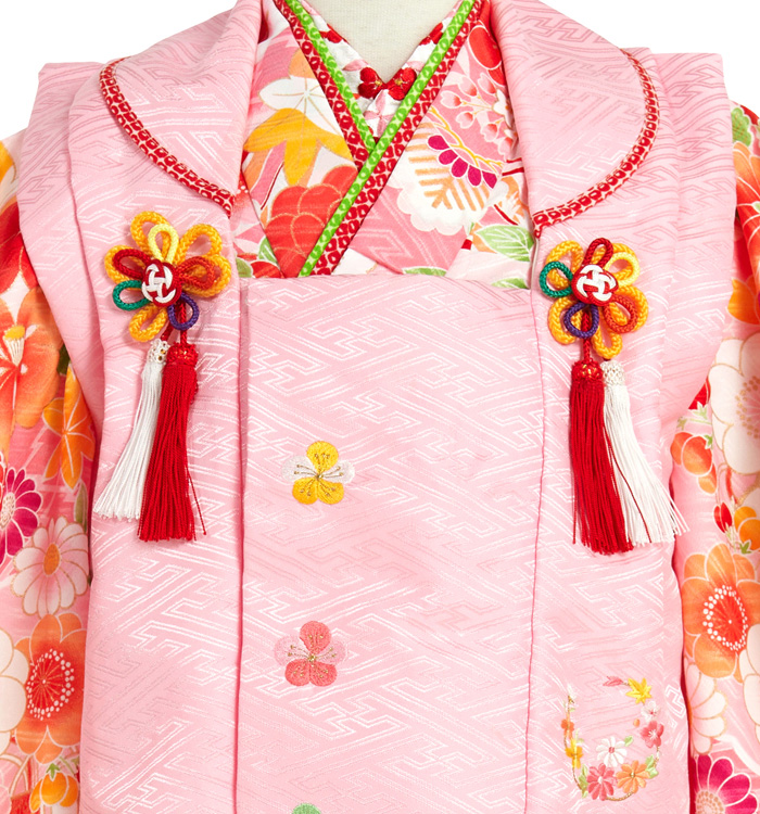 式部浪漫 七五三（子ども） 3歳女の子（専用小物付）No.JE-0171のレンタル｜きもの365