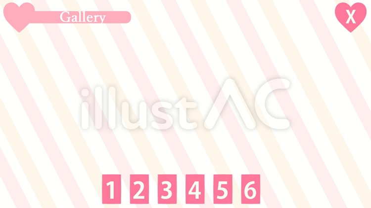 Free Vectors | Dating Sim Cultivation Visual Novel Game CG Gallery UI ...