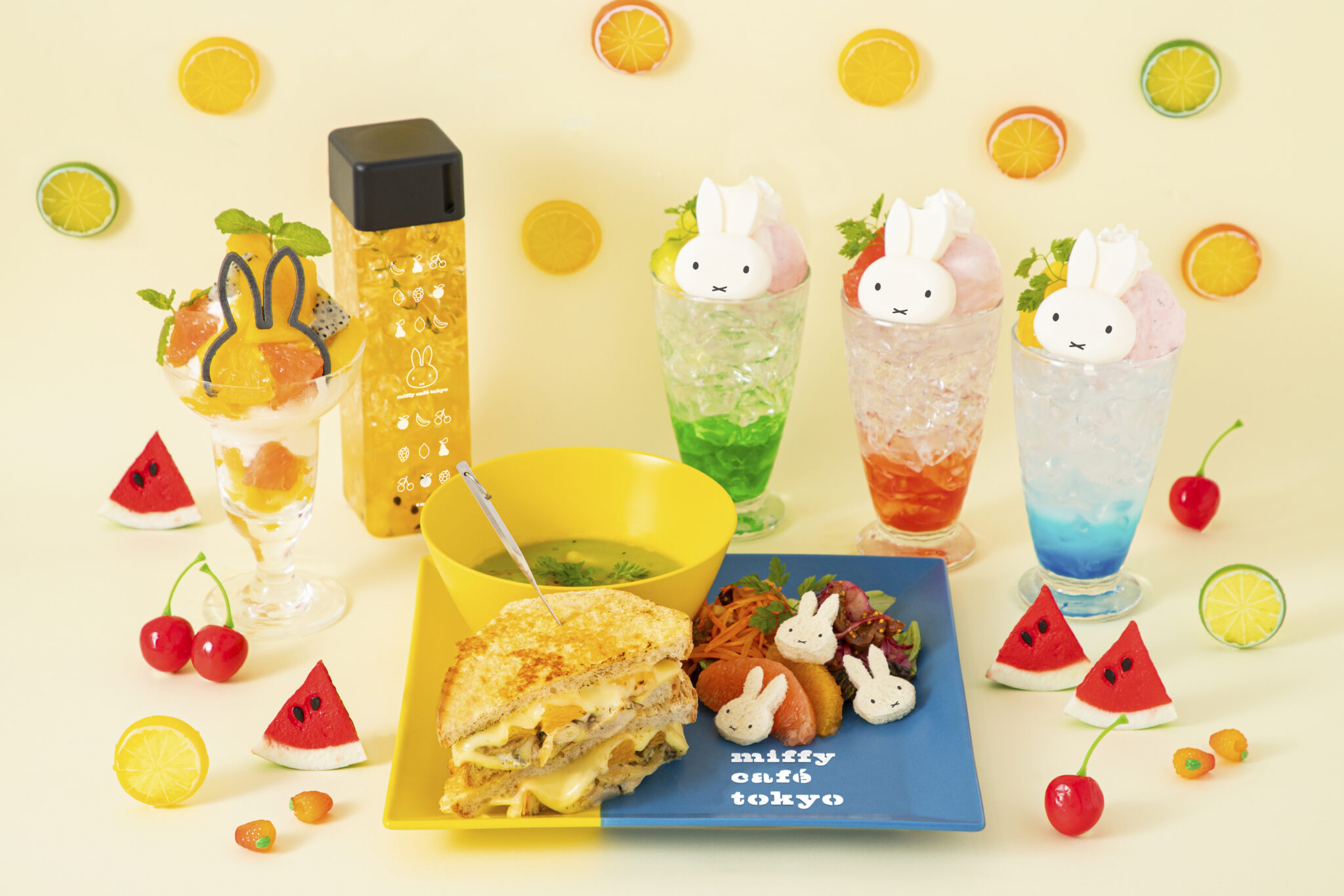 爽やかな夏をミッフィーと一緒に！＜Fresh Summer＞メニューの販売決定！ - miffy café tokyo