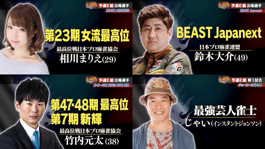 Japanext CUP – 麻雀ウォッチ