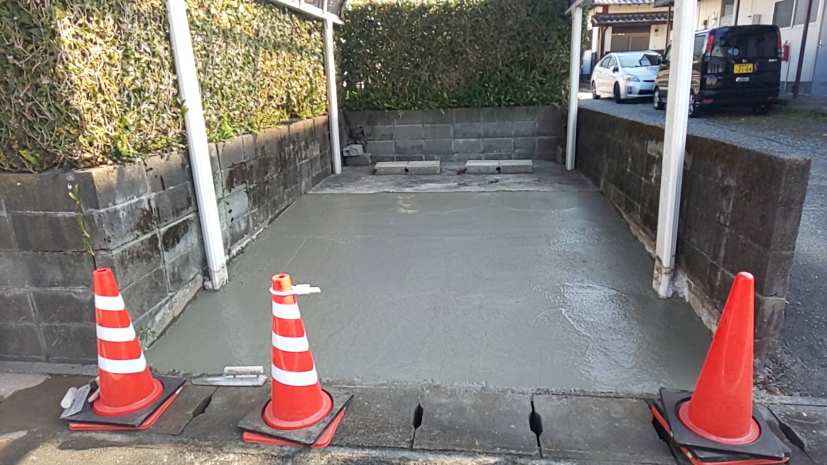 株式会社 システム一 ワン 駐車場段差解消工事2