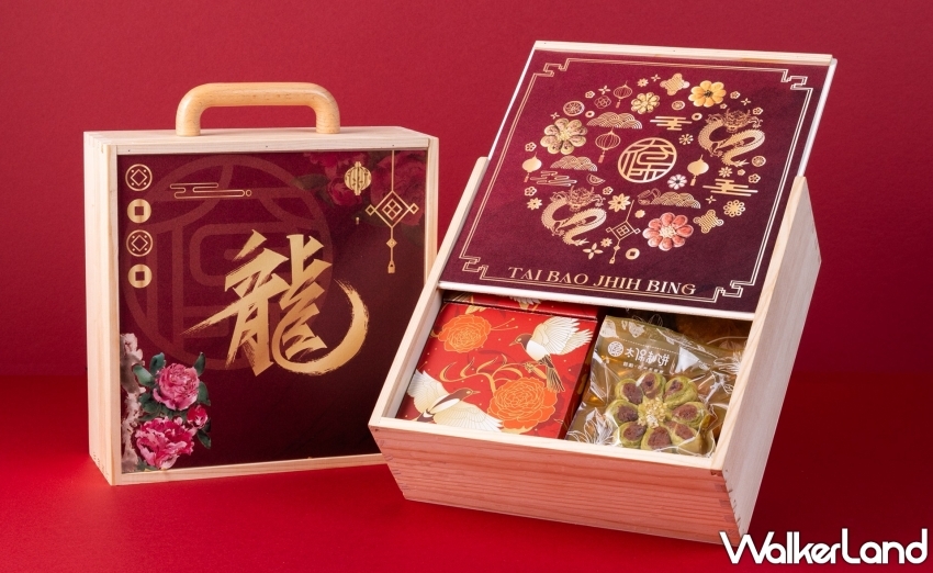 長輩一定會喜歡錦花酥！太保制餅2024龍年限定「金龍花財」禮盒，花漢餅、錦花酥，懂吃的就一定懂要買。 | beanfun!