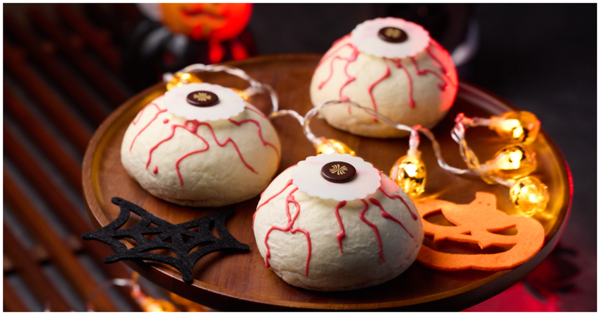 漢來美食萬聖節驚魂夜！限時推出南瓜派對、爆漿眼球等6款限定甜點，日日烘焙坊、糕餅小舖吃起來。 | beanfun!