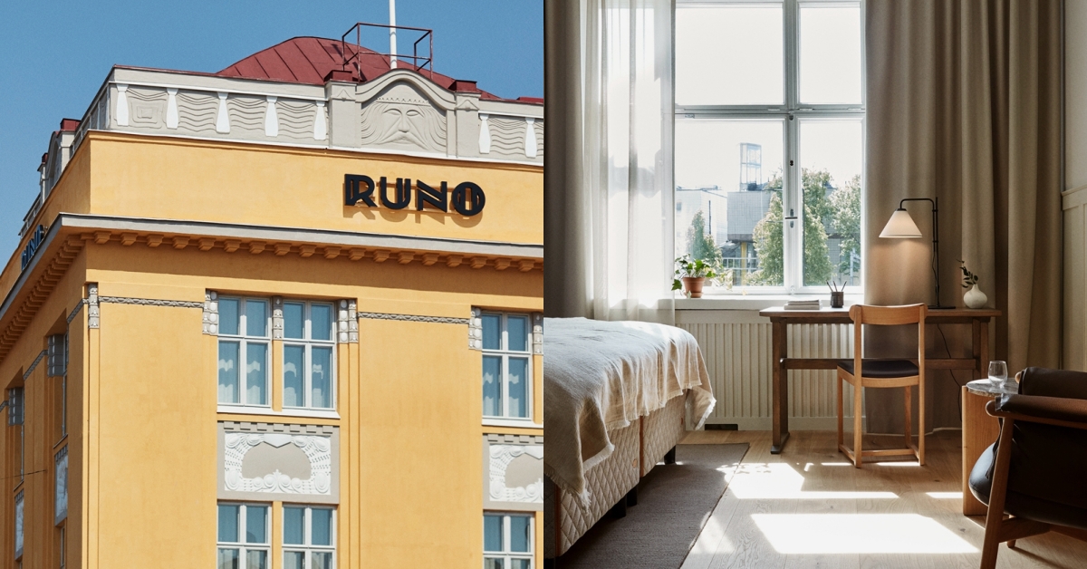 【世界旅宿搜查】置身芬蘭古蹟旅宿Runo Hotel Porvoo，在屋頂閣樓體驗療癒桑拿-Taipei Walker