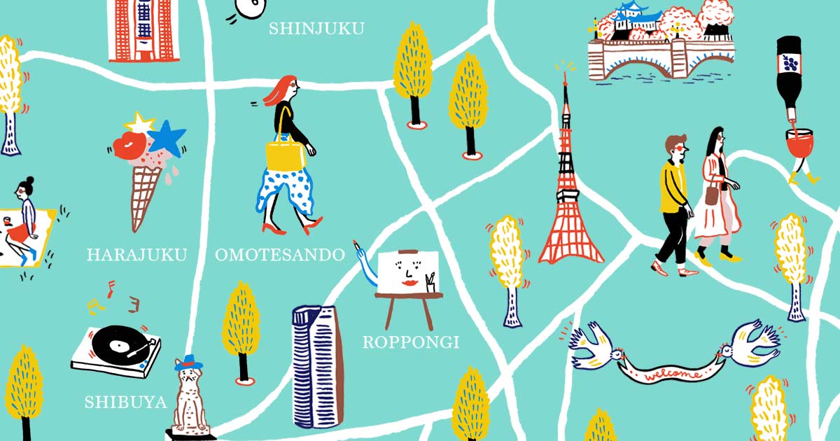 【TIFFANY TOKYO MAP】「ティファニー」と過ごすお気に入りの東京