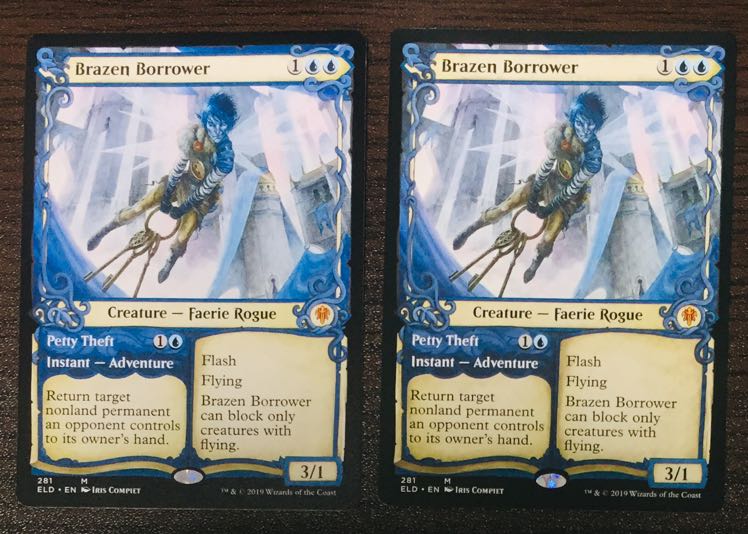 MTG brazen borrower ELD 英②の通販 ちゅうひのり@プロフ必読（1235216145） | magi